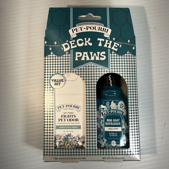 Poo-Pourri | Dog | Petpourri Deck The Paws Gift Set Air Fabric ...